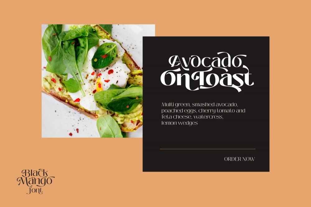Black Mango font by Creative Media Lab