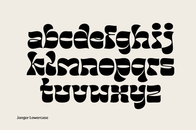 Janger Font | Creative Media Lab