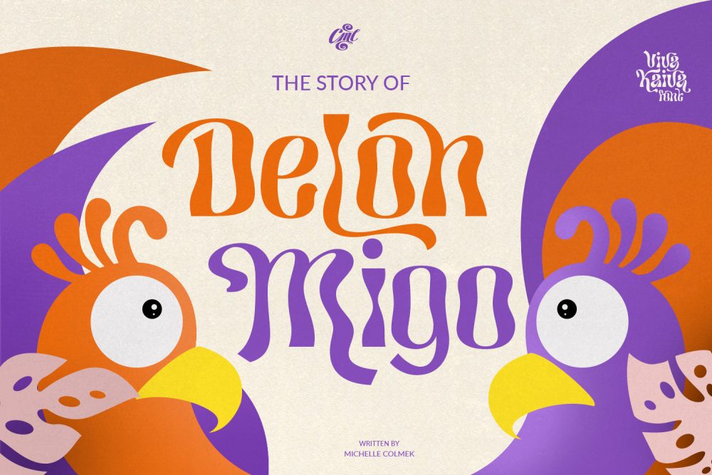 Viva Kaiva Psychedelic Font by Creative Media Lab