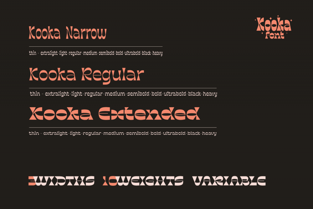 Kooka Font by Creative Media Lab