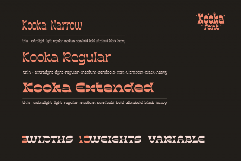 Kooka Font by Creative Media Lab