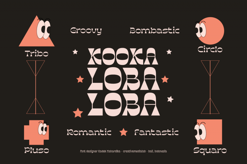 Kooka Font by Creative Media Lab