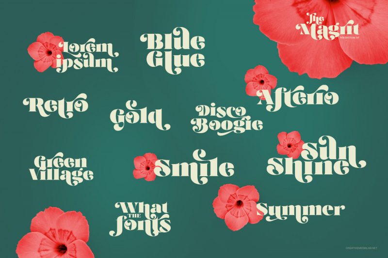 Magrit Retro Font by Creative Media Lab