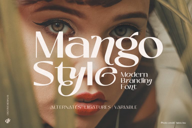 Black Mango font by Creative Media Lab