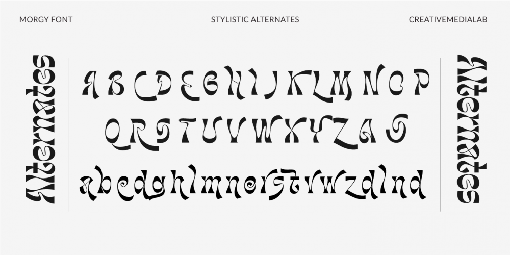 Morgy Font by Creative Media Lab