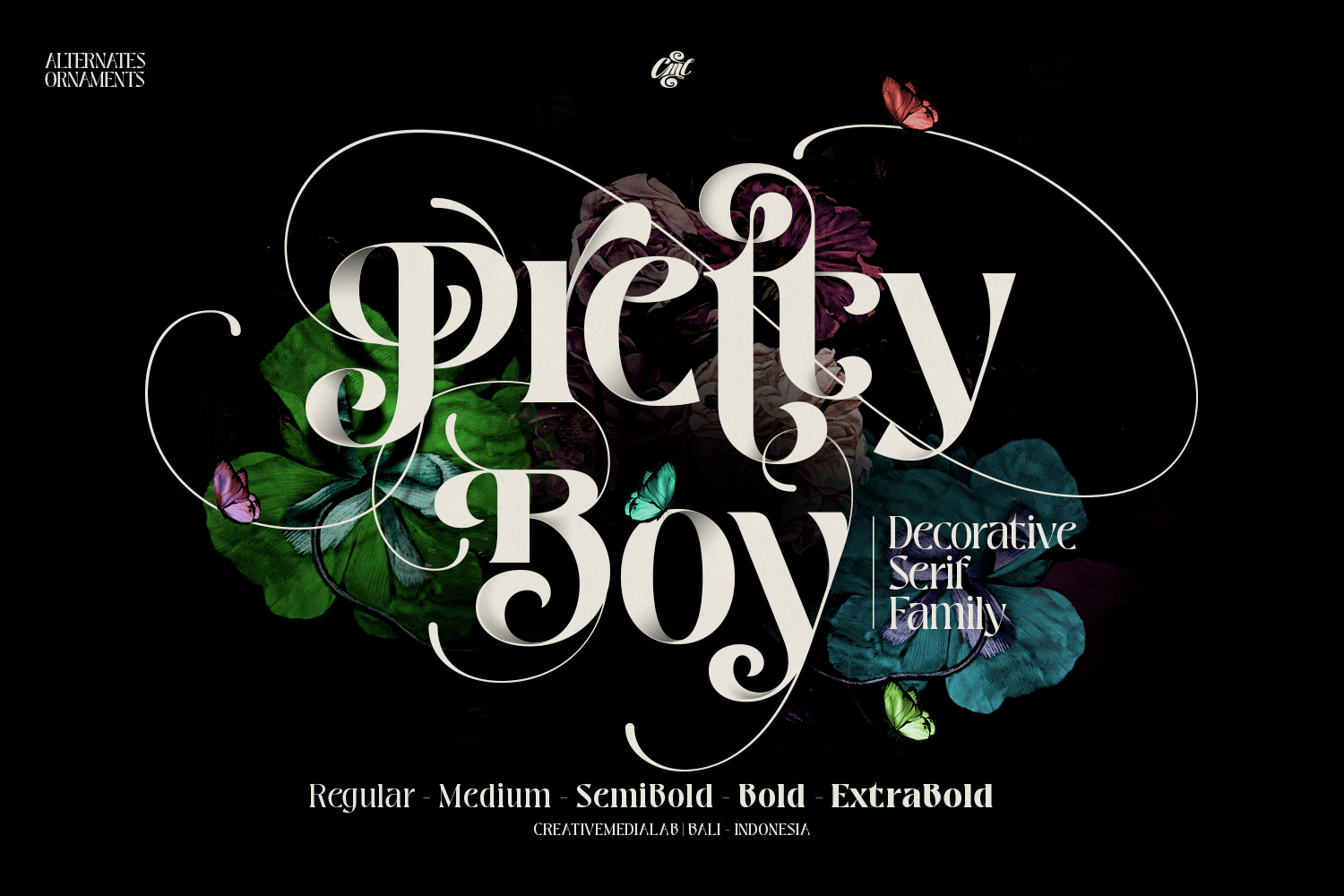 Pretty Boy Font by Creative Media Lab