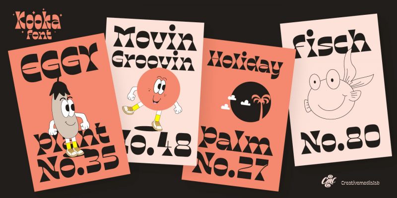 Kooka Font by Creative Media Lab