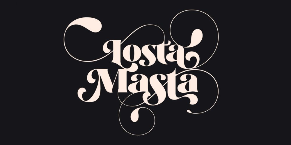 Losta Masta Font by Creative Media Lab